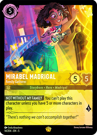 Mirabel Madrigal - Family Gatherer | Shimmering Skies | Star City Games