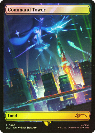 Command Tower (Hatsune Miku) (Secret Lair) (#806) (Full Art) | Promo ...