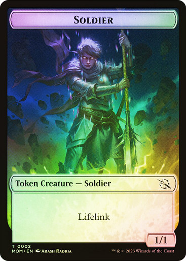 {Soldier Token} // {Thopter Token} (Colorless) | March of the Machine ...