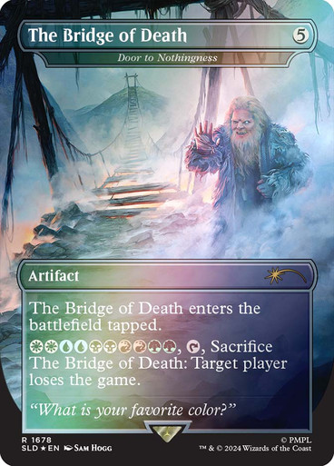 Door to Nothingness (The Bridge of Death) (Monty Python) (Secret Lair ...