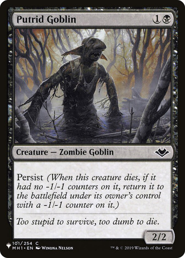 Putrid Goblin | Planeswalker Symbol Reprints | Star City Games