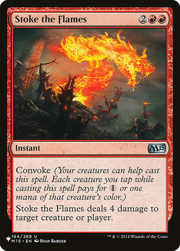 Stoke the Flames | Planeswalker Symbol Reprints | Star City Games