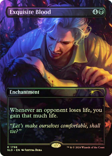 Exquisite Blood (Dungeons & Dragons) (Secret Lair) (#1798) (Borderless ...