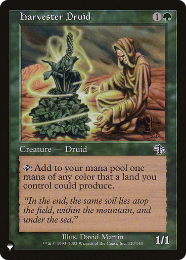 Harvester Druid | Planeswalker Symbol Reprints | Star City Games
