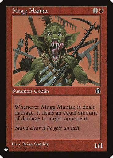 Mogg Maniac | Planeswalker Symbol Reprints | Star City Games
