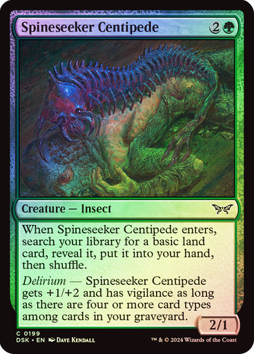 Spineseeker Centipede | Duskmourn: House of Horror | Star City Games