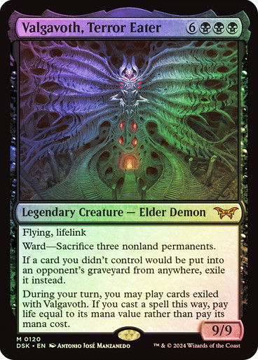 Valgavoth, Terror Eater | Duskmourn: House of Horror | Star City Games