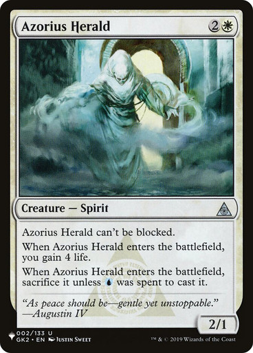 Azorius Herald | Planeswalker Symbol Reprints | Star City Games