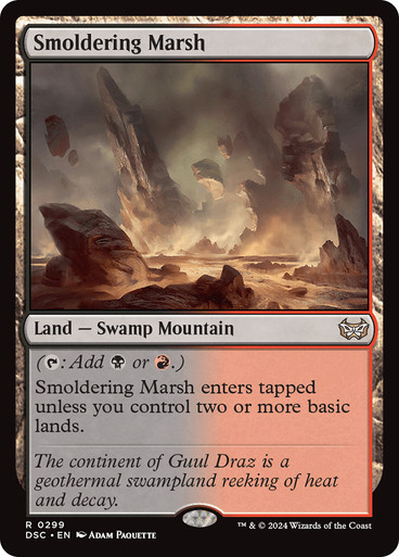 Smoldering Marsh | Duskmourn: House of Horror Commander | Star City Games