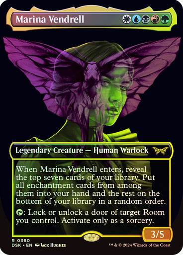 Marina Vendrell (Borderless) | Duskmourn: House of Horror - Variants ...