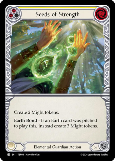 Seeds of Strength (Yellow) | Terra 1st Strike Deck | Star City Games