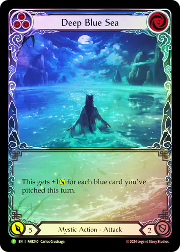 Deep Blue Sea (Alpha Investments Exclusive) | Promotional Cards | Star ...