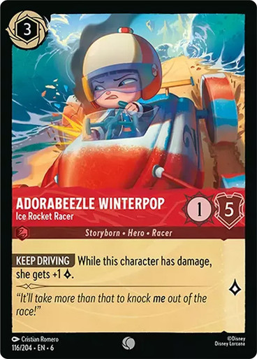 Adorabeezle Winterpop - Ice Rocket Racer | Azurite Sea | Star City Games