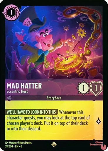 Mad Hatter - Eccentric Host | Azurite Sea | Star City Games