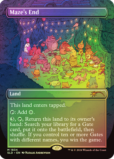 Maze's End (Secret Lair) (Borderless) | Promo: General | Star City Games