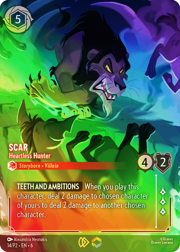 Scar - Heartless Hunter (Set Championship) | Promotional Cards | Star ...