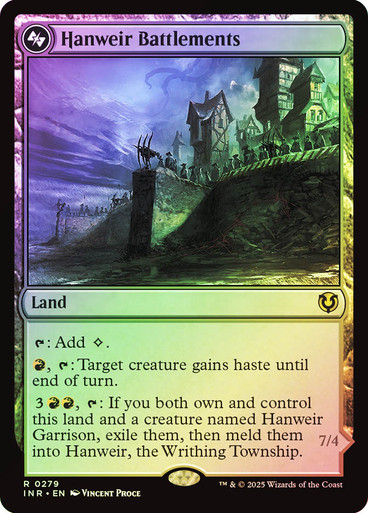 Hanweir Battlements // Hanweir, the Writhing Township (Top) | Innistrad ...