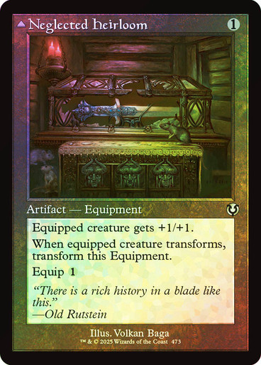 Neglected Heirloom // Ashmouth Blade (Retro Frame) | Innistrad ...
