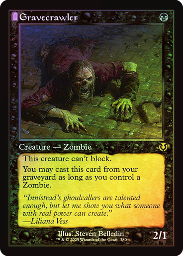 Gravecrawler (Retro Frame) | Innistrad Remastered - Retro Frame | Star ...