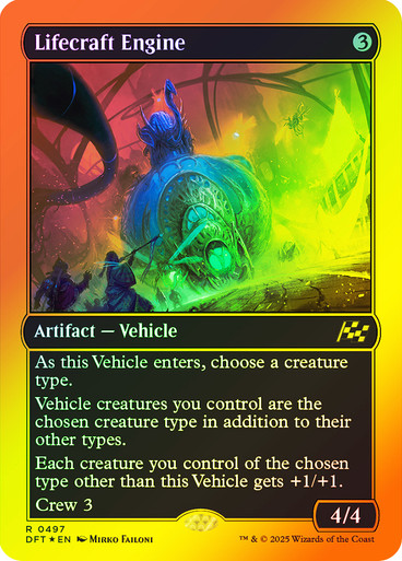 Lifecraft Engine (First Place Foil) | Aetherdrift - Alternate Foil ...