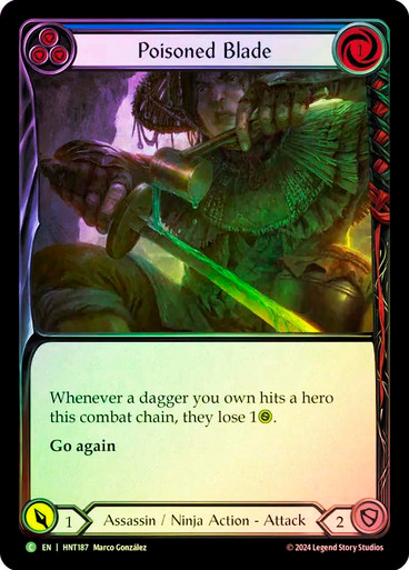 Poisoned Blade (Blue) | The Hunted | Star City Games