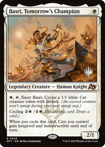 Basri, Tomorrow's Champion (Promo Pack) (Aetherdrift) | Promo ...