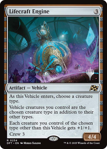 Lifecraft Engine (Promo Pack) (Aetherdrift) | Promo: Planeswalker ...
