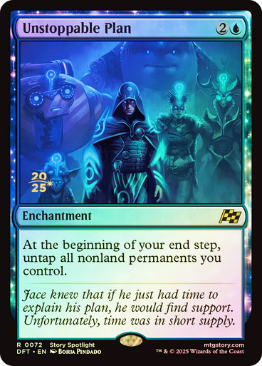 Unstoppable Plan (Prerelease) (Aetherdrift) | Promo: Date Stamped ...