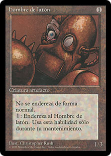 Brass Man (BB) | 4th Edition - Black Border - Spanish | Star City Games