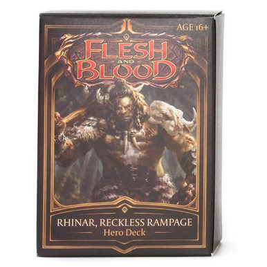Flesh and Blood - Hero Decks: Welcome to Rathe - Rhinar | Star City Games