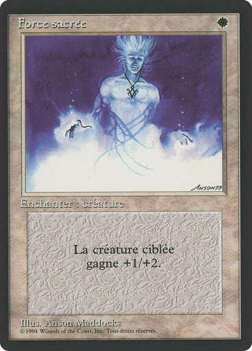 Holy Strength (BB) | 3rd Edition - Black Border - French | Star City Games