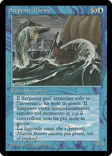 Sea Serpent (BB) | 3rd Edition - Black Border - Italian | Star City Games