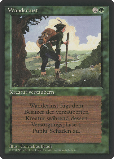 Wanderlust (BB) | 3rd Edition - Black Border - German | Star City Games