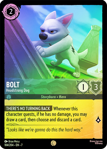 Bolt - Headstrong Dog | Archazia’s Island | Star City Games