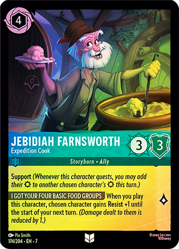 Jebidiah Farnsworth - Expedition Cook | Archazia’s Island | Star City Games