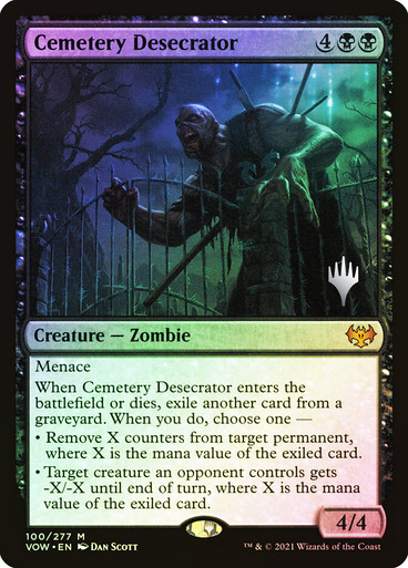 Cemetery Desecrator (Promo Pack) (Innistrad: Crimson Vow) | Promo ...
