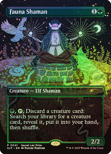 Fauna Shaman (Secret Lair Play) (#041) (Borderless) | Promo: General ...
