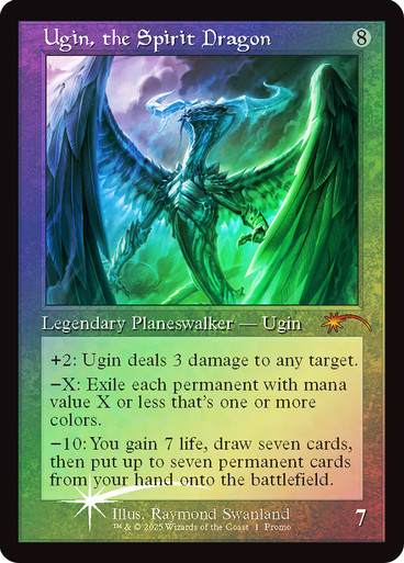 Ugin, the Spirit Dragon (Festival) (Retro Frame) | Promo: General ...