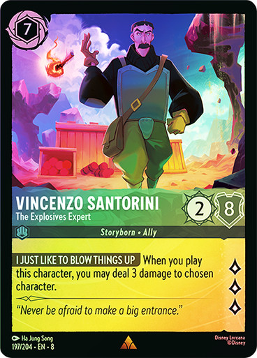 Vincenzo Santorini - The Explosives Expert | Reign of Jafar | Star City ...