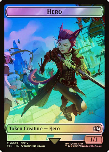 {Hero Token} (#003) // {Treasure Token} | FINAL FANTASY | Star City Games