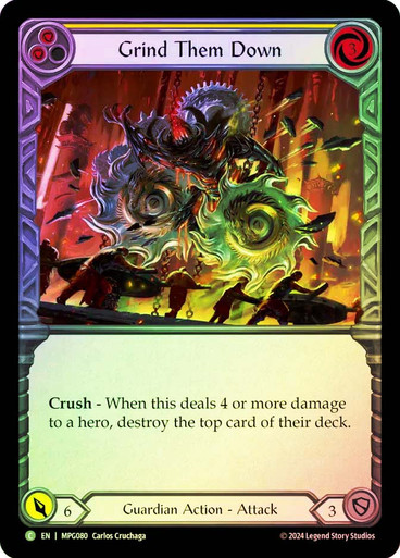 Grind Them Down (Yellow) | Mastery Pack Guardian | Star City Games