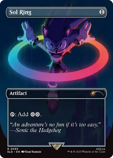 Sol Ring (Sonic the Hedgehog) (#2093) | Secret Lair Drop | Star City Games