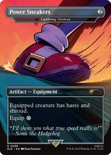 Lightning Greaves (Power Sneakers) (Sonic the Hedgehog) (Secret Lair ...