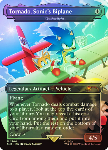 Weatherlight (Tornado, Sonic's Biplane) (Sonic the Hedgehog) (Secret ...