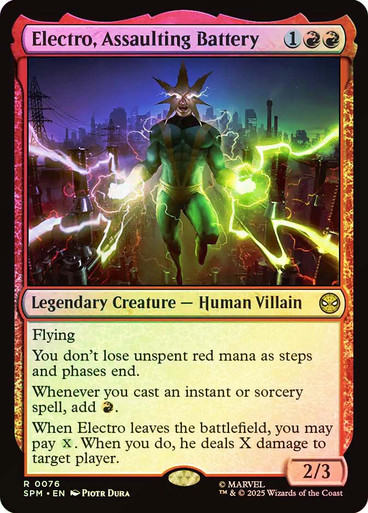Electro, Assaulting Battery | Marvel's Spider-Man | Star City Games