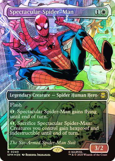 Spectacular Spider-Man (Six Arms) (#240) (Borderless) | Marvel's Spider ...