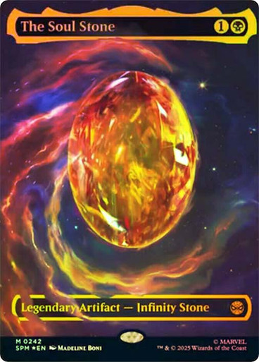 The Soul Stone (Borderless) (Cosmic Foil) | Marvel's Spider-Man - Alt ...