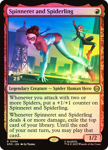 Spinneret and Spiderling (Prerelease) (Marvel's Spider-Man) | Promo ...