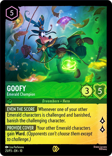 Goofy - Emerald Champion (Gen Con 2025) | Promotional Cards | Star City ...