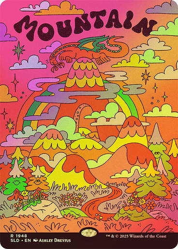 Mountain (Secret Lair) (#1948) (Full Art) | Promo: General | Star City Games